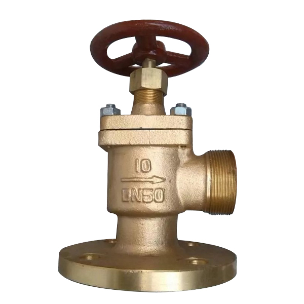 GBT2032 DN50 Bronze Angle Fire Valve - DIN Marine Valve - Hi-Sea Stocks