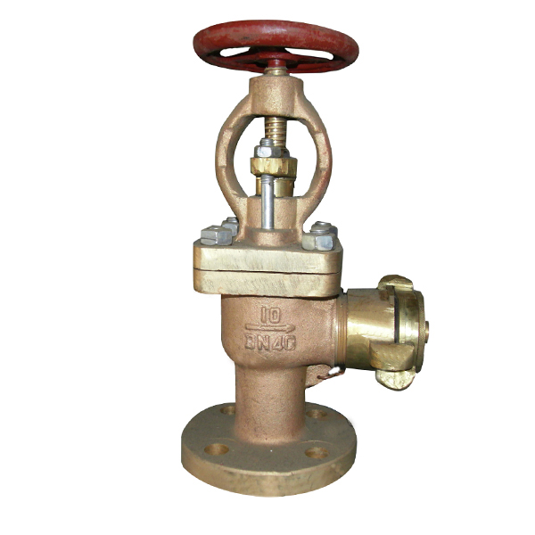 GBT2032 DN40 Angle Type Fire Hydrant Valve - DIN Marine Valve - Hi-Sea ...