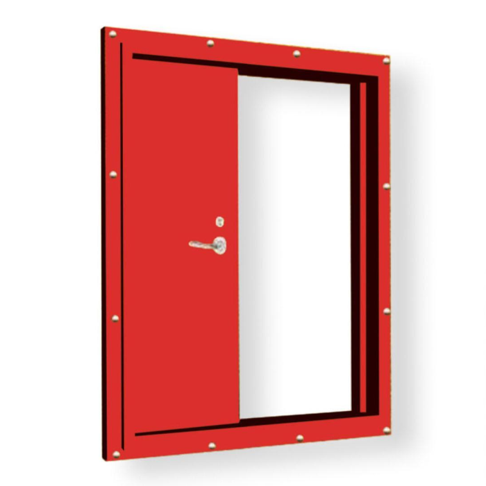 2400*1800 Class A60 Single-leaf Fireproof Sliding Door - Marine Door ...