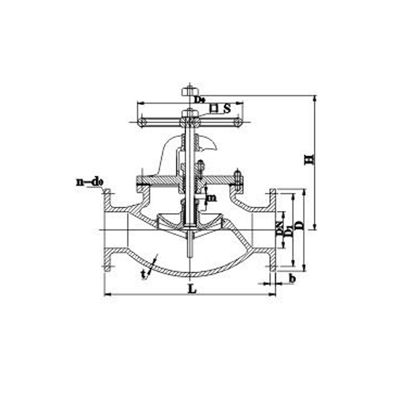 JIS F7320 J kind of flange stop valve - JIS Marine Valve - Hi-Sea Stocks