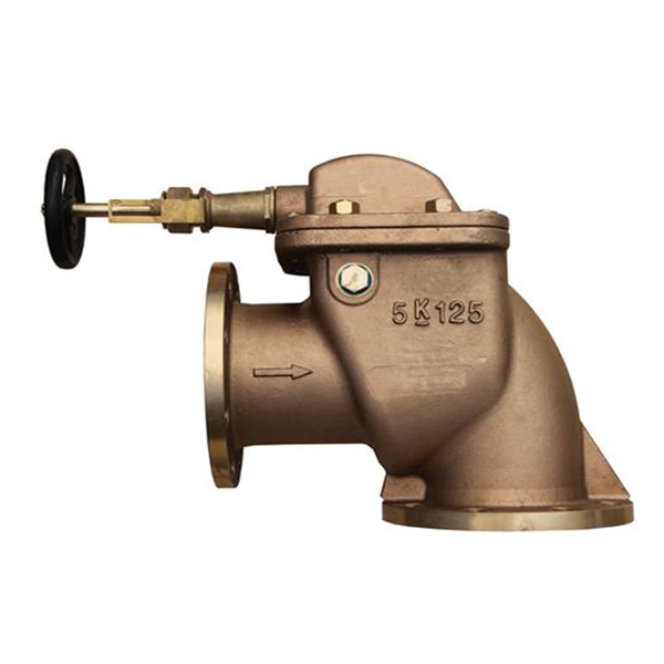 JIS F3060 125A 5K Angle Storm Valve - JIS Marine Valve - Hi-Sea Stocks