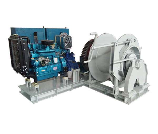 100 kN Diesel Engine Winch - Maine Winch - Hi-Sea Stocks