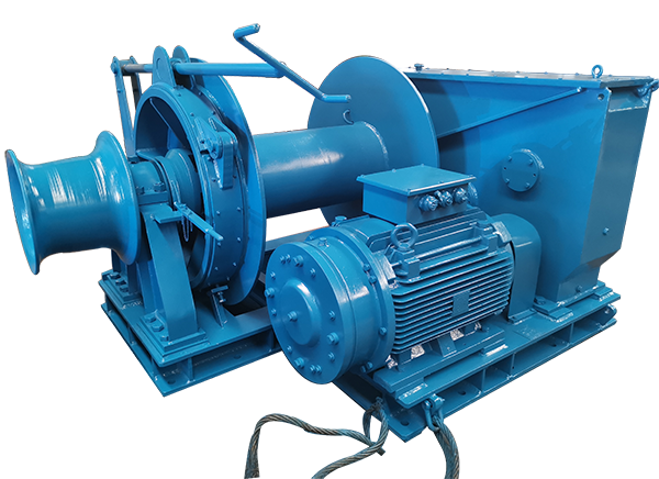 200kN Electric Single Drum Winch - Maine Winch - Hi-Sea Stocks