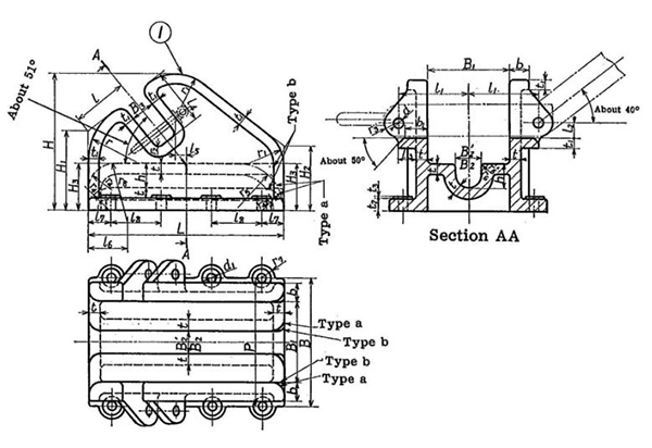 JIS F 2002-1976 Cast Iron Dog Type Chain Cable Compressors - Marine ...
