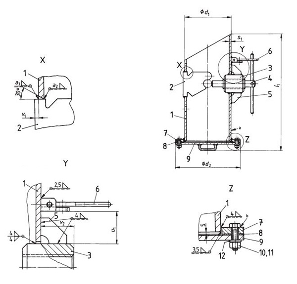 DIN 81860 Anchor Chain Releaser - Marine Chain Stopper - Hi-Sea Stocks