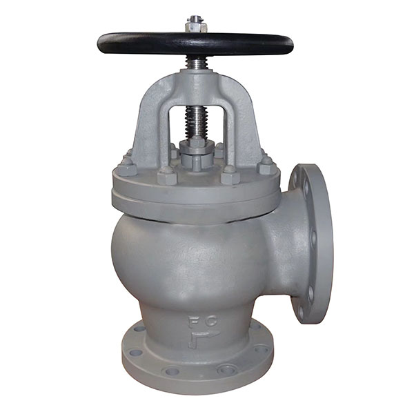 JIS F7306 - JIS 5K Cast Iron Angle Valve - JIS Marine Valve - Hi-Sea Stocks