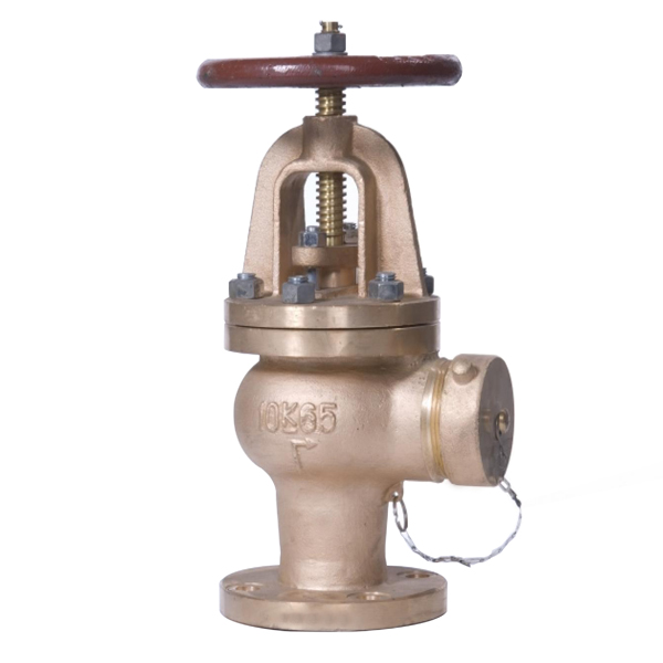 JIS F7312 65A Cast Steel Angle Valve - JIS Marine Valve - Hi-Sea Stocks